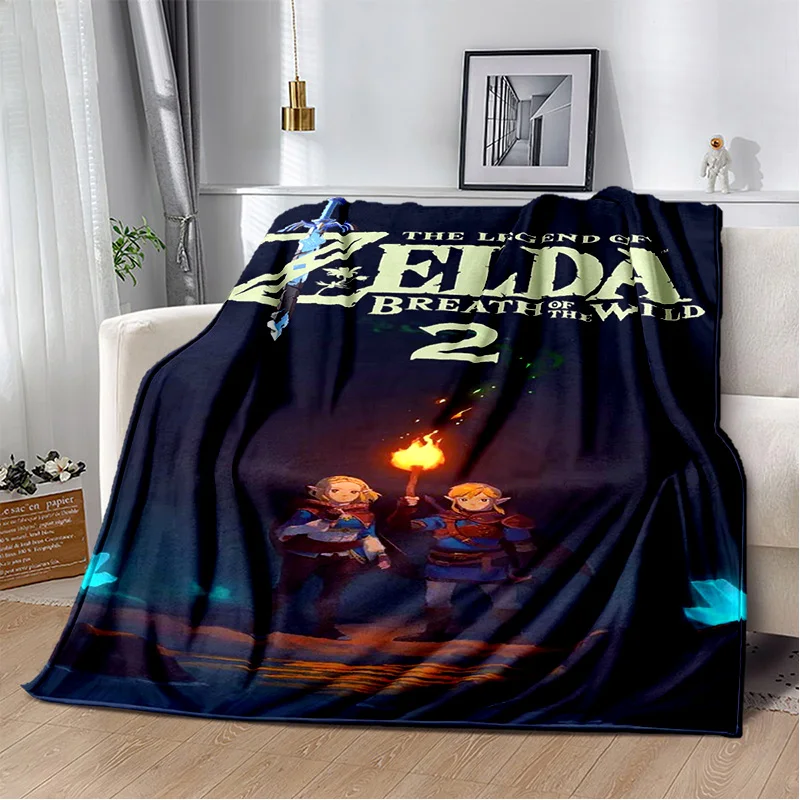 3D Z-Zelda 2 Link Game Gamer Soft Plush Blanket,Flannel Blanket Throw ...