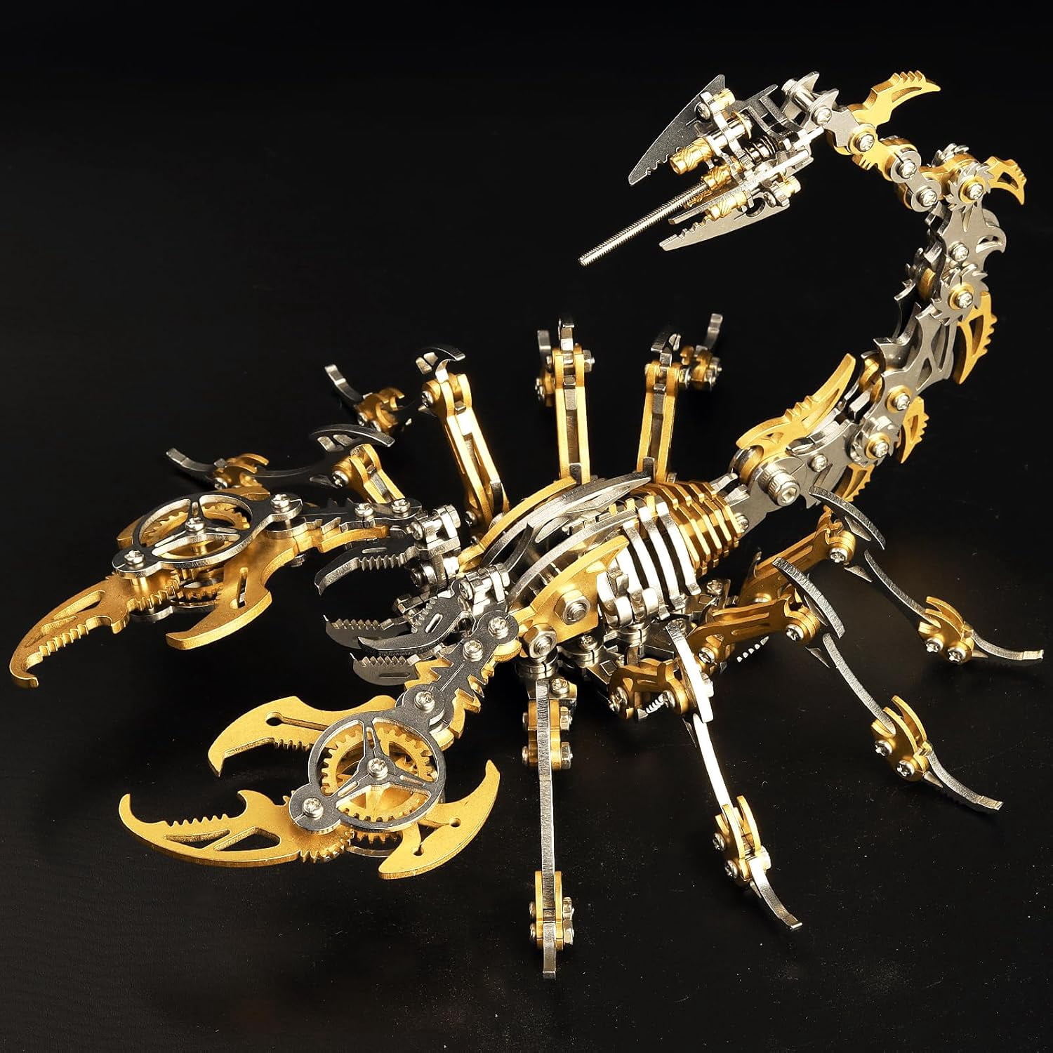 3D adult metal puzzle,scorpion 3D metal model set, to build DIY colored ...