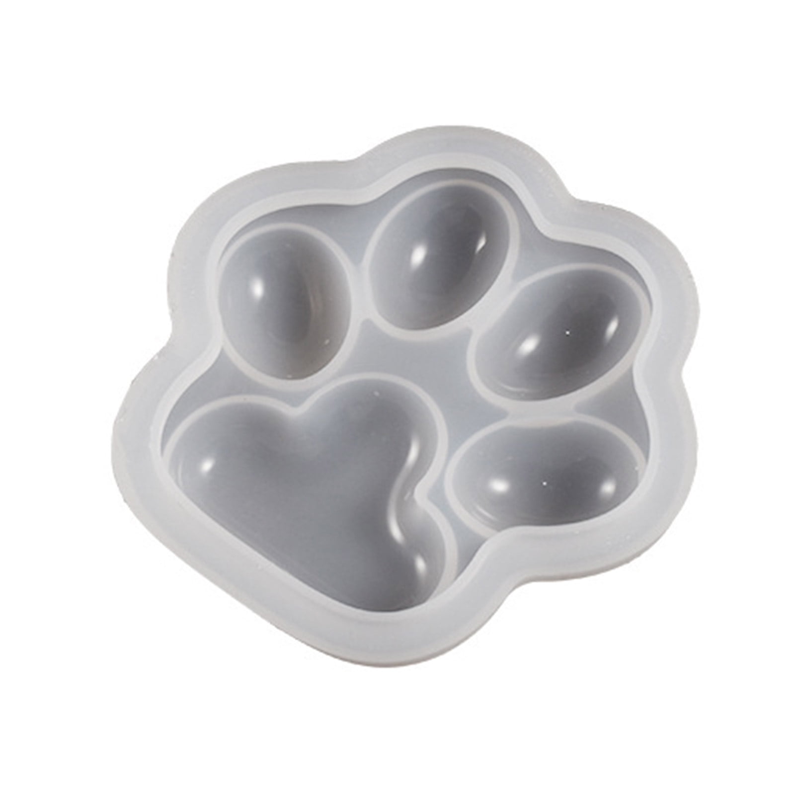 3D cats Paw Container Silicone Mold Epoxy Resin Mold Storage Box Tool ...