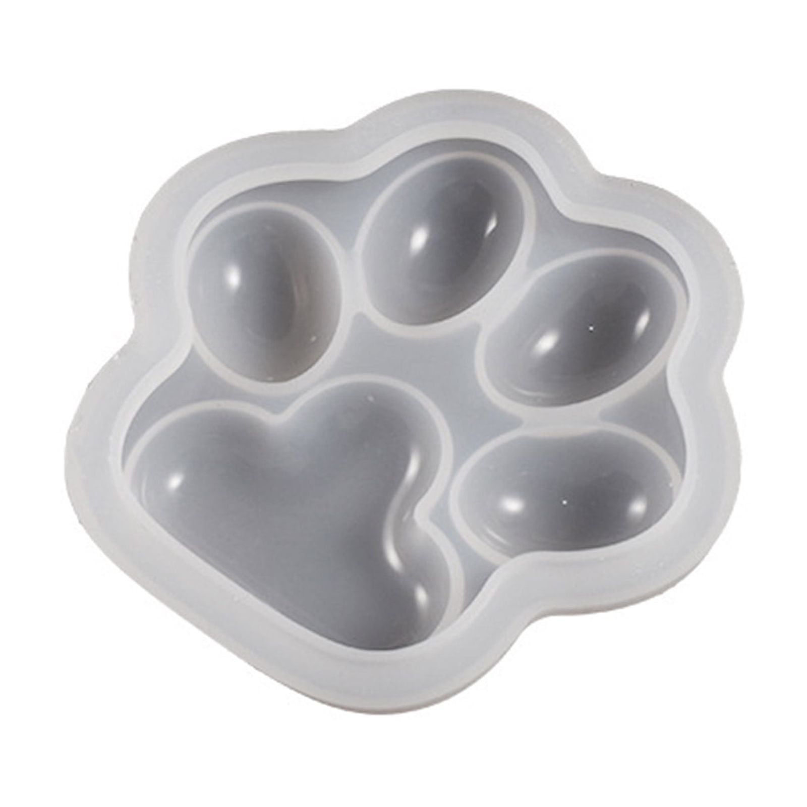 3D cats Paw Container Silicone Mold Epoxy Resin Mold Storage Box Tool ...