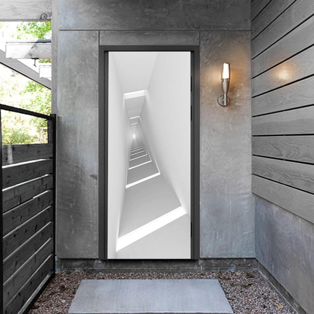 3D door stickers, creative patterns door stickers stickers decorative door stickers art stickers ...