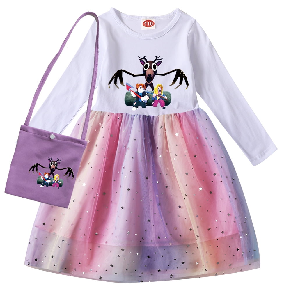3D game peripherals 99 Nights In The Forest long-sleeved star colorful ...