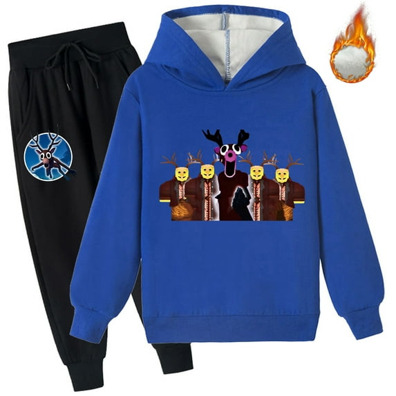 3D game peripherals 99 Nights in the Forest casual fleece sweatshirt ...