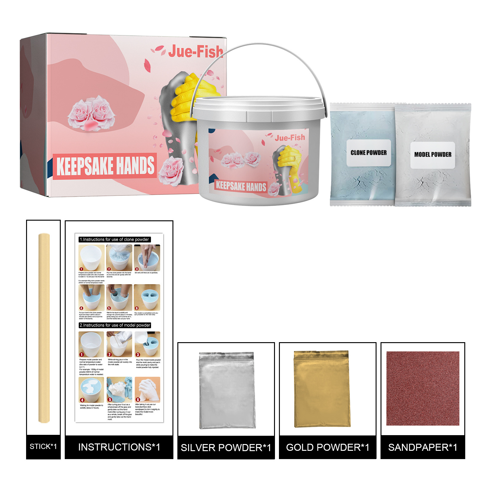 3D hand model, DIY craft - Walmart.com