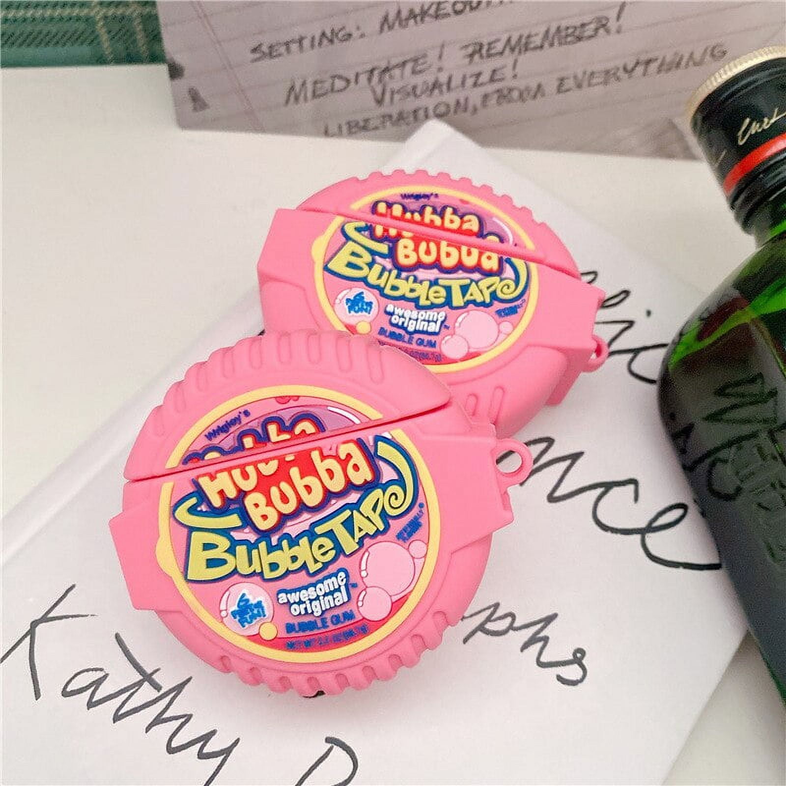 3D hubba bubba bubble Gum Tape Box Silicone Wireless Headset Bluetooth ...