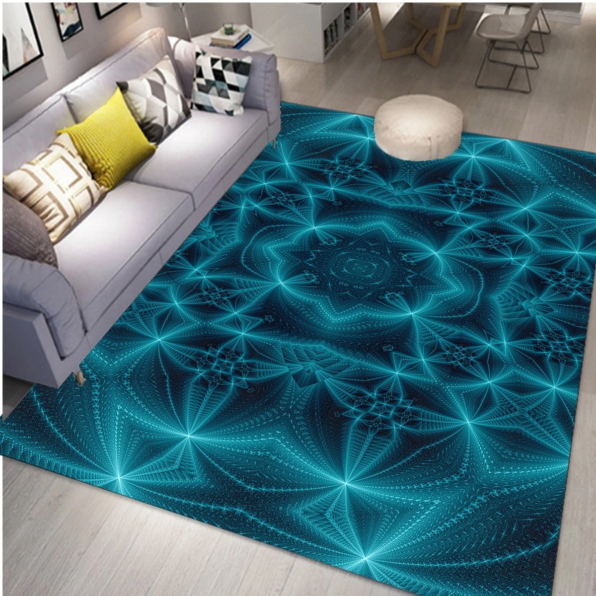 3D n Carpet Entrance Door Floor Mat Abstract Optical Doormat Non-slip ...