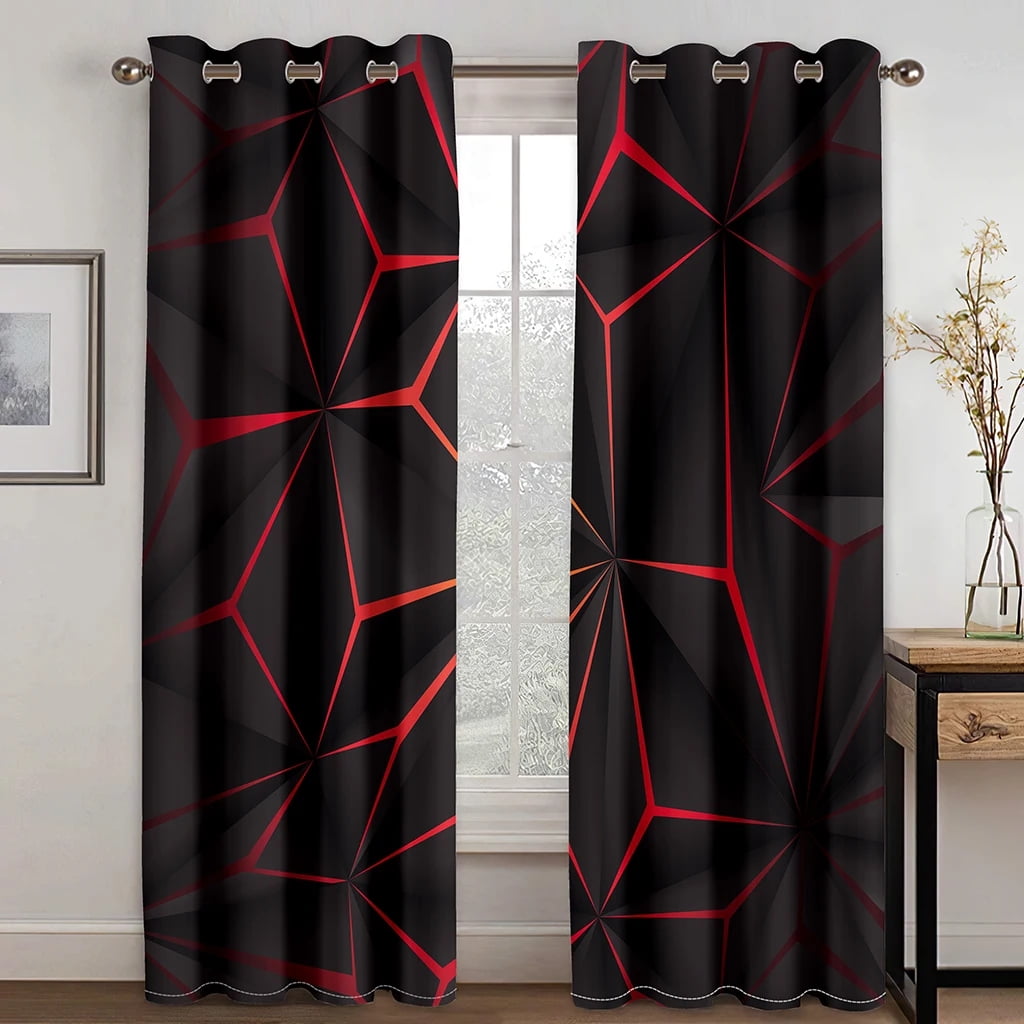 3D n Psychedelic Abstract Geometry 2PCS Free Shipping Thin Shading ...