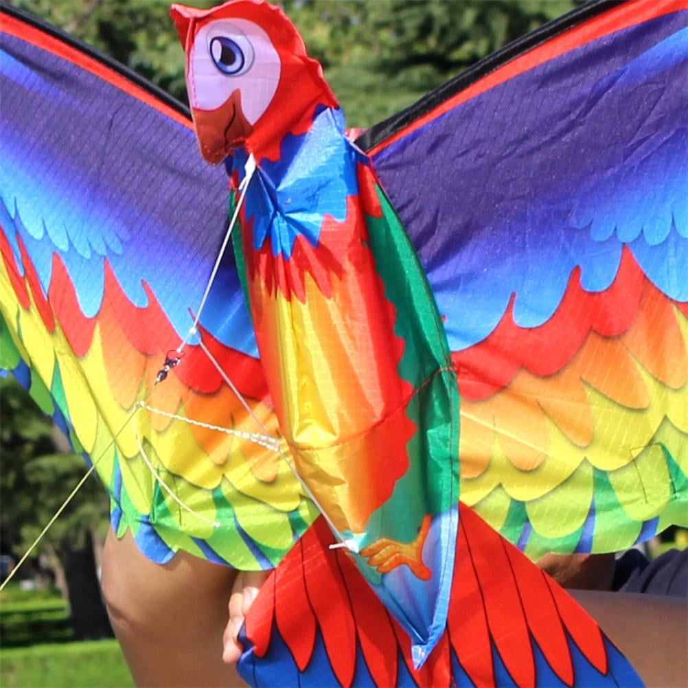 3D parrot kite for outdoor parent-child interactive multiplayer game color 140*78cm - Walmart.com