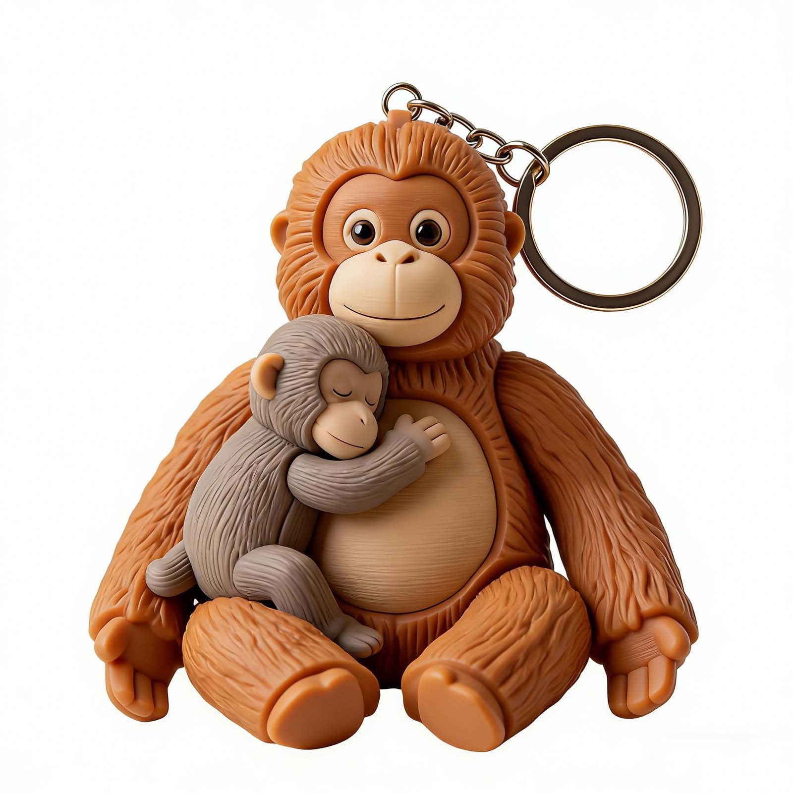 3D print Monkey Punch Keychine Stuffed Animal,punch monkey plush, Team ...