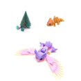3D printed Owl, Christmas tree and dragon, set of 3, furniture ...