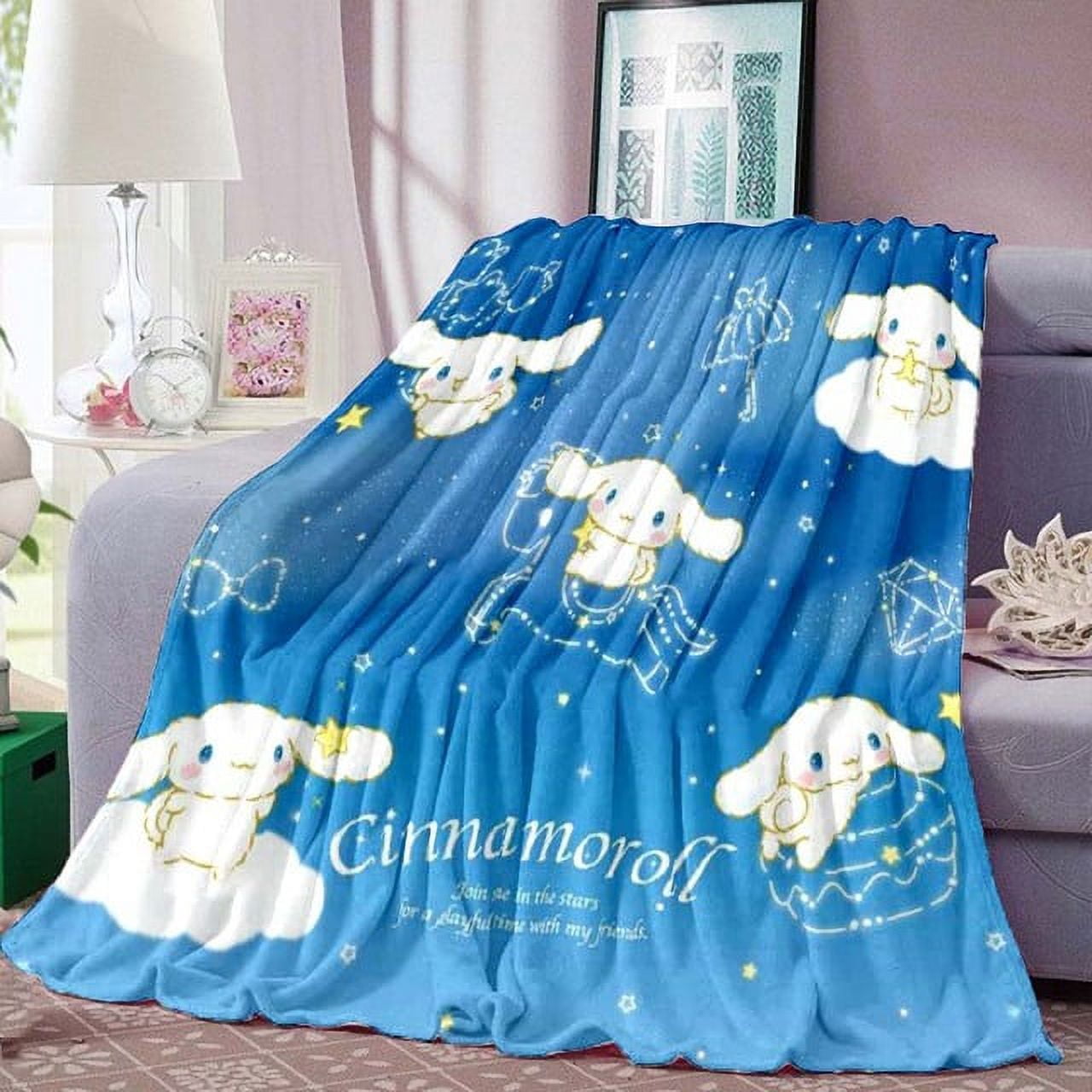 3D printed Sanrio Hello Kitty Plush blanket Kuromi My Melody ...