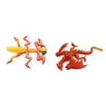 3D printed articulated movable mantis and flying dragon combination ...