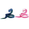 3D printed jointed movable viper 3D model scales desktop ornament gift ...