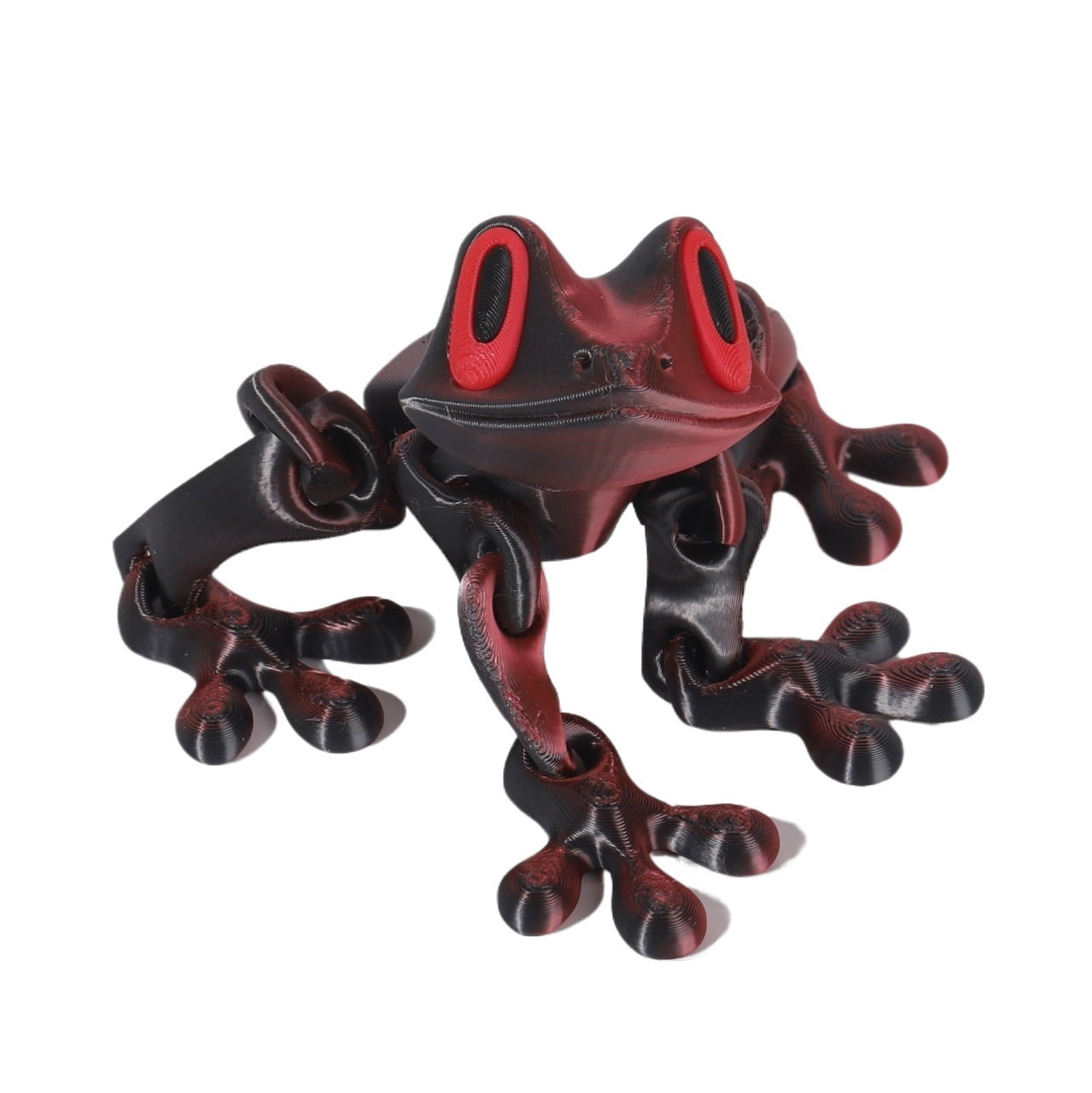 3D printed magnetic frog joint movable object model handicraft desktop ...