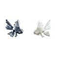 3D printed multi-jointed fully movable white goldfish suit combination ...