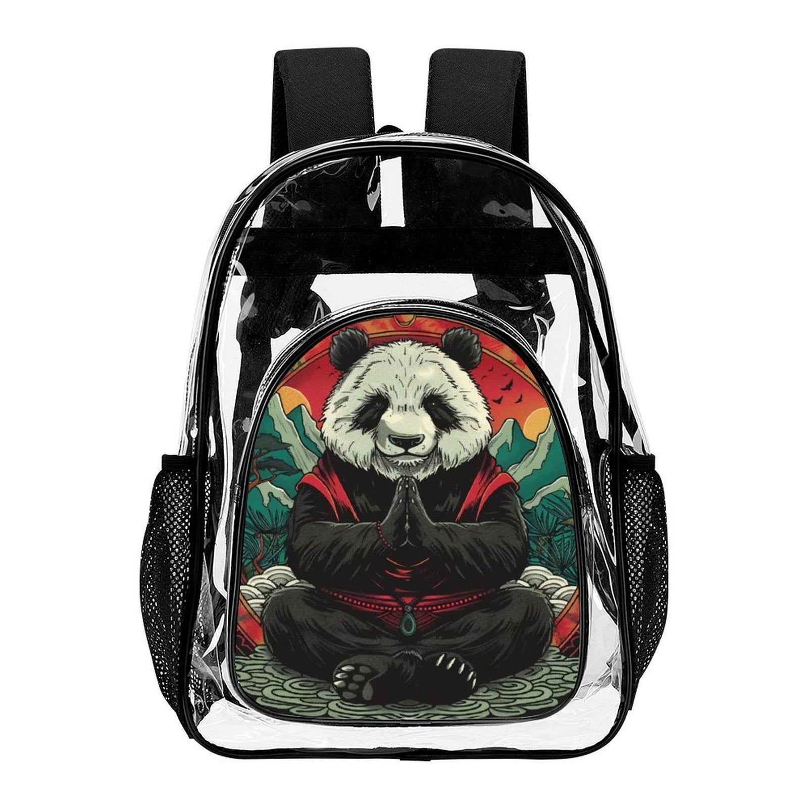 3D printed transparent backpack for comics, school backpack, multi ...