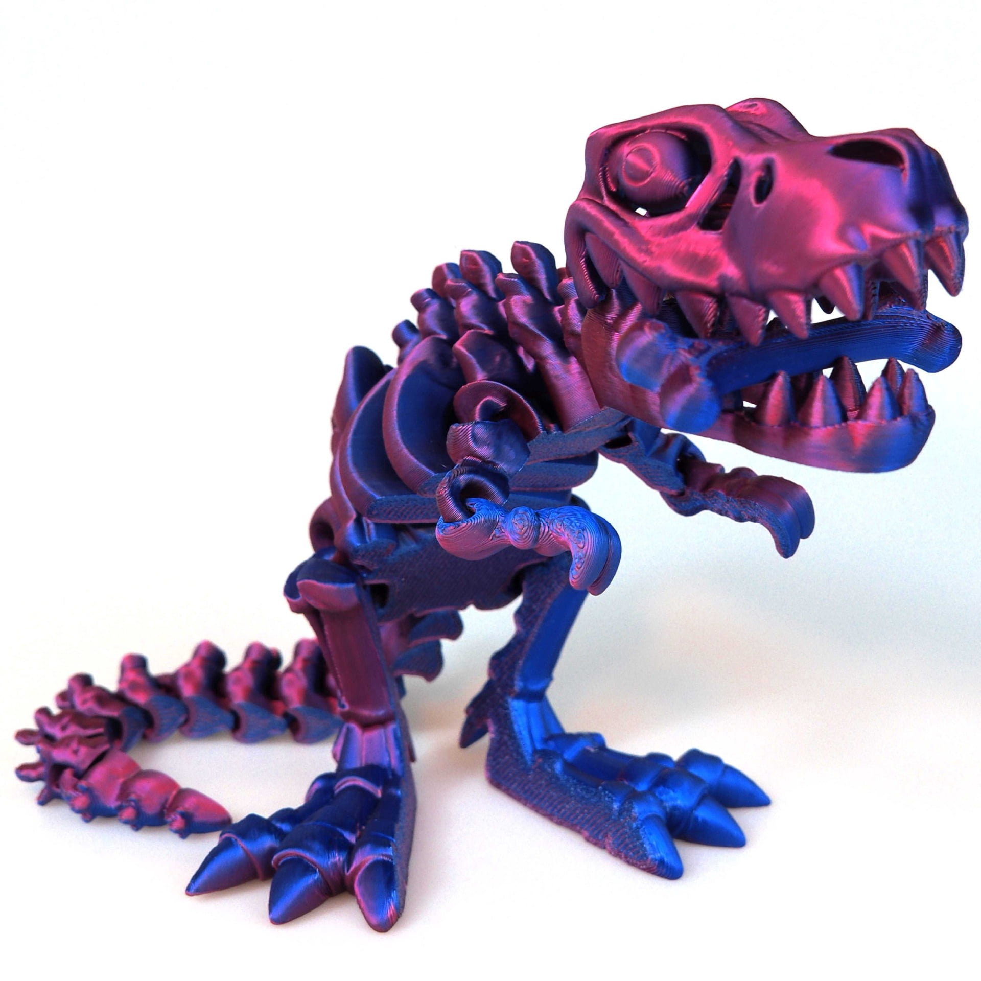 3D printing integrated skull Tyrannosaurus Rex joint can move freely ...