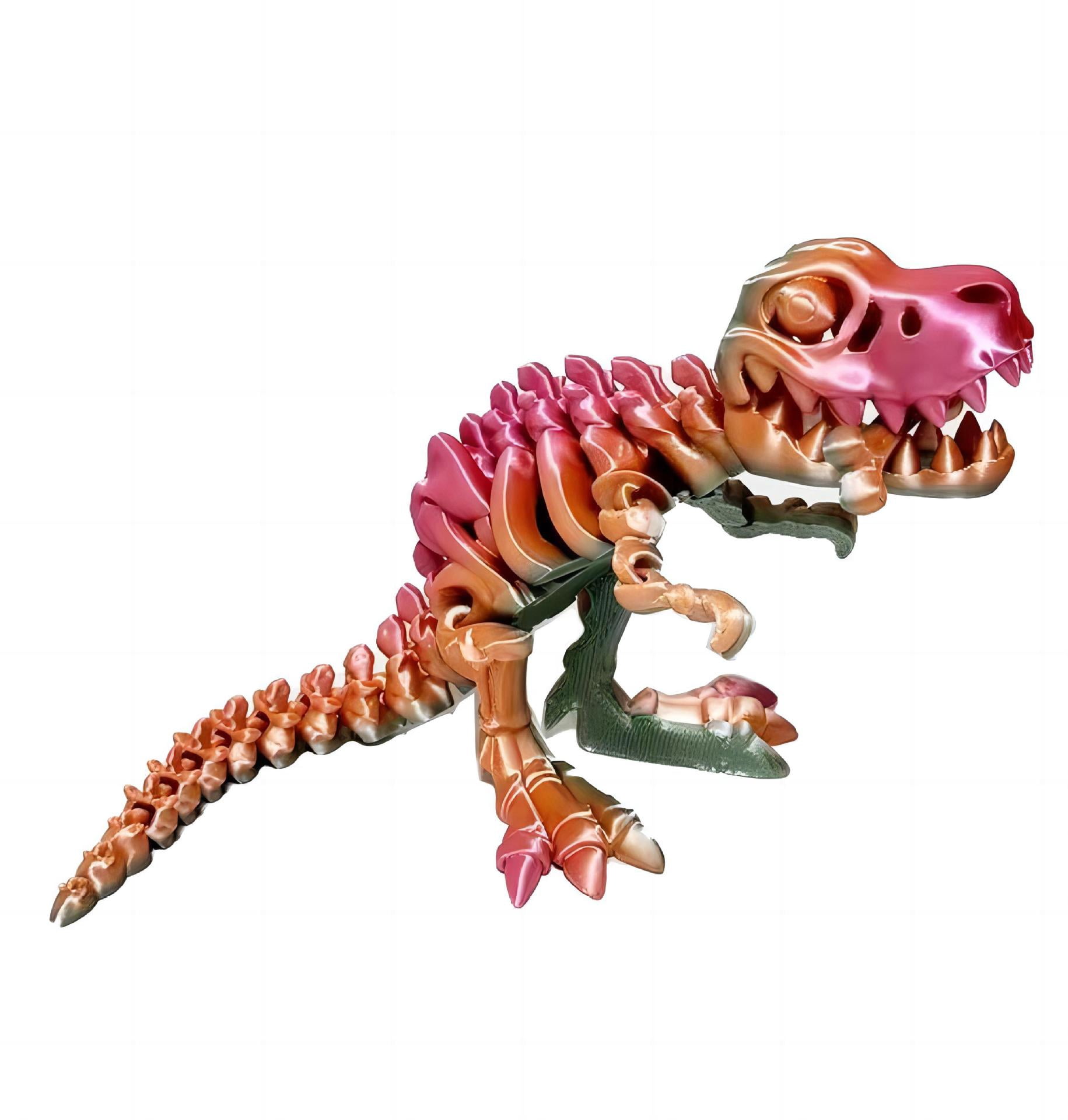 3D printing integrated skull Tyrannosaurus Rex joint can move freely ...