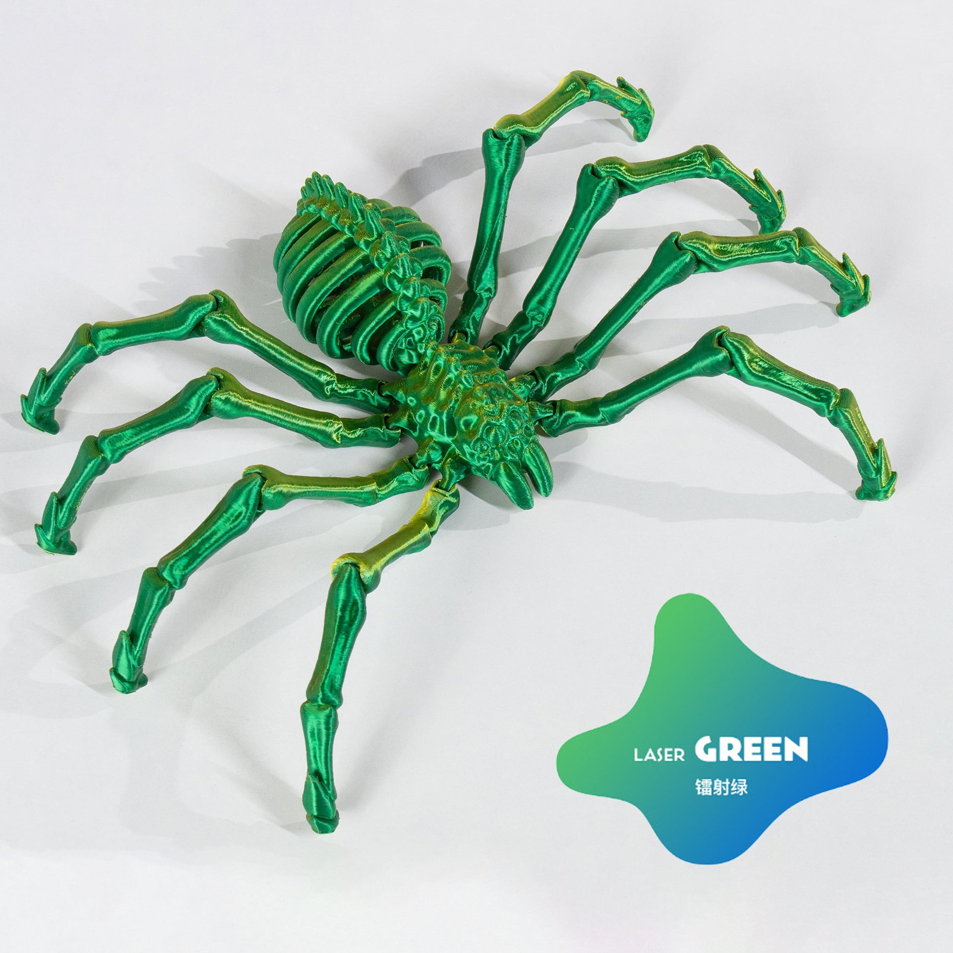 3D printing shark whole body joint movable elastic spider simulation ...