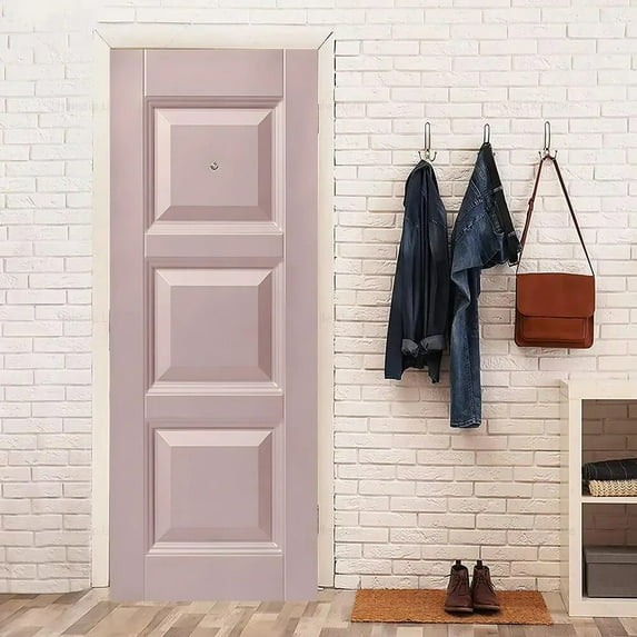 3D realistic vintage wooden door decals for home decor doors - Walmart.com