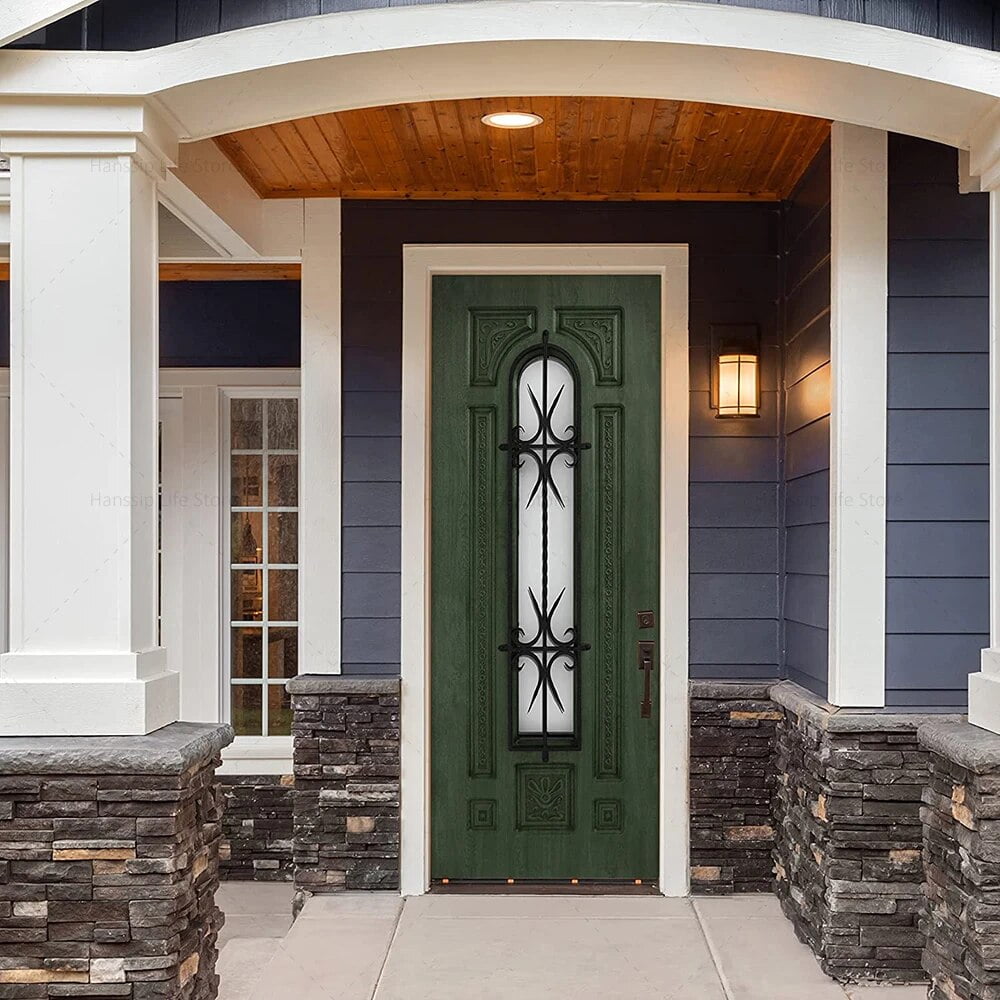 3D three-dimensional geometric door sticker black and white style ...