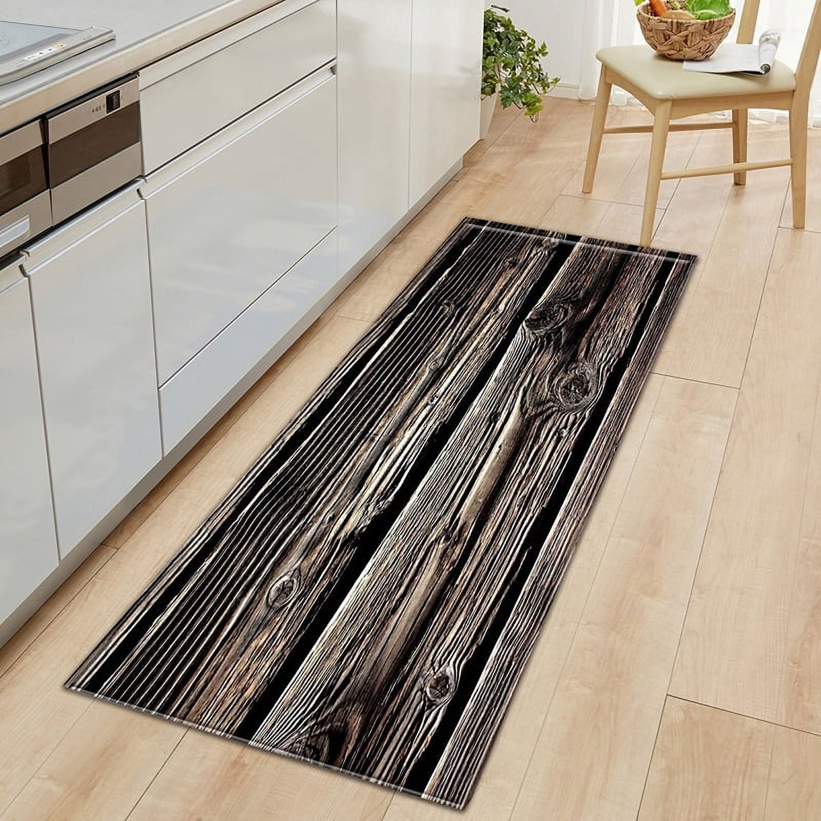 3D wood grain bamboo striped st pattern carpet living room Restaurant ...