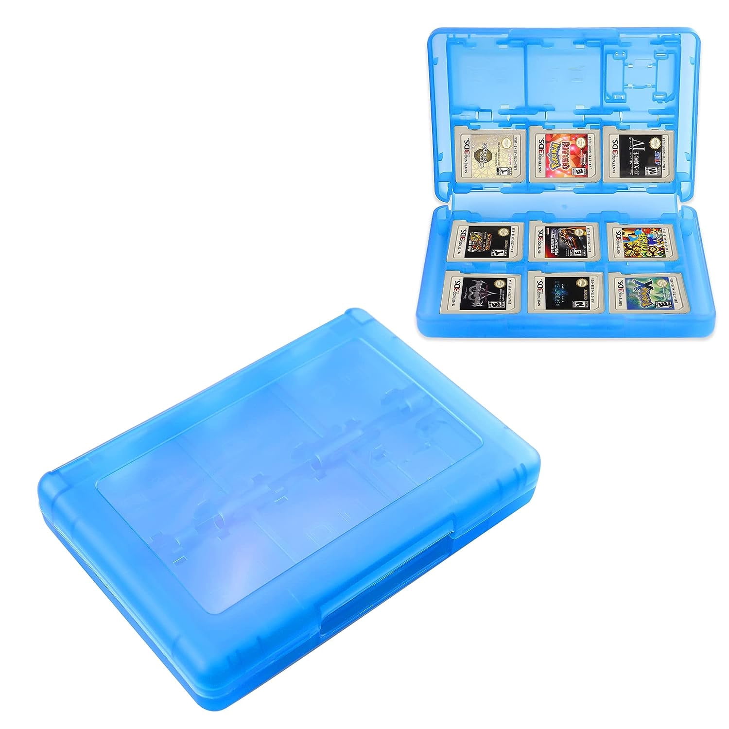 3DS Game Holder Card Case, 28-in-1 Game Holder Card Case Compatible ...
