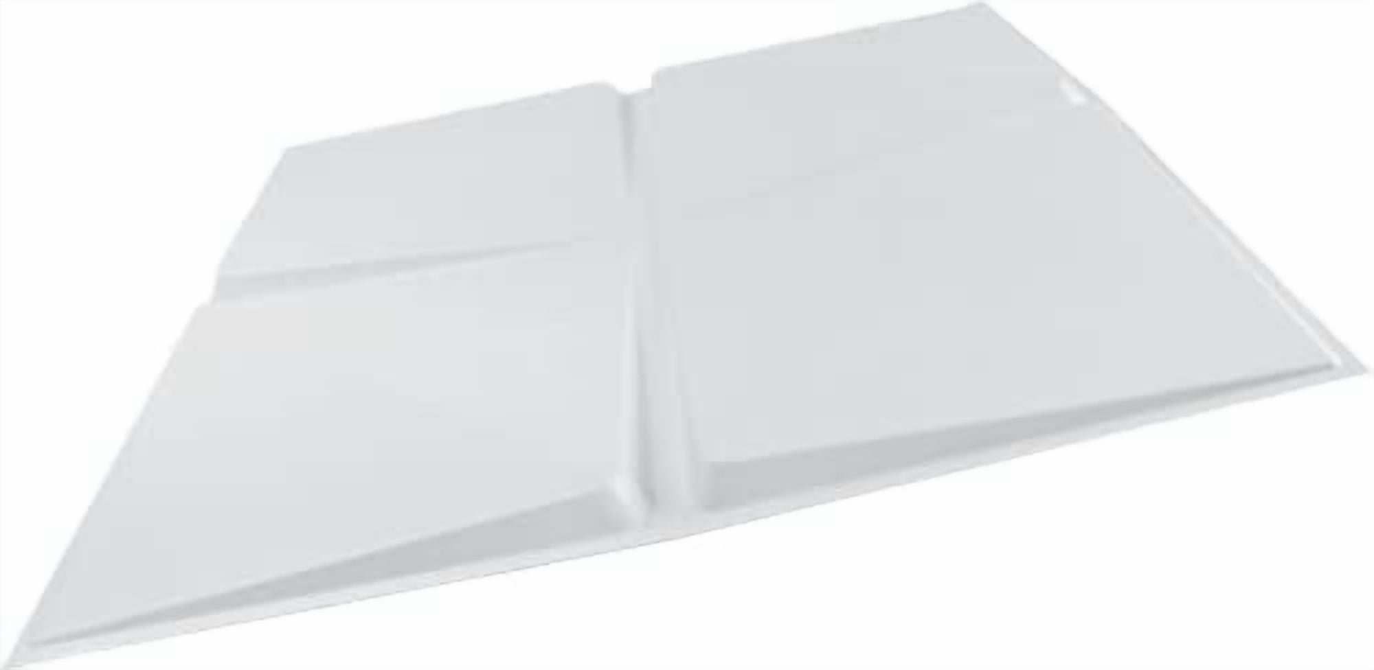 3Drop 3D Drop Ceiling and Wall Tiles – Ultra-Thin 2x2 Lay-in Matte ...