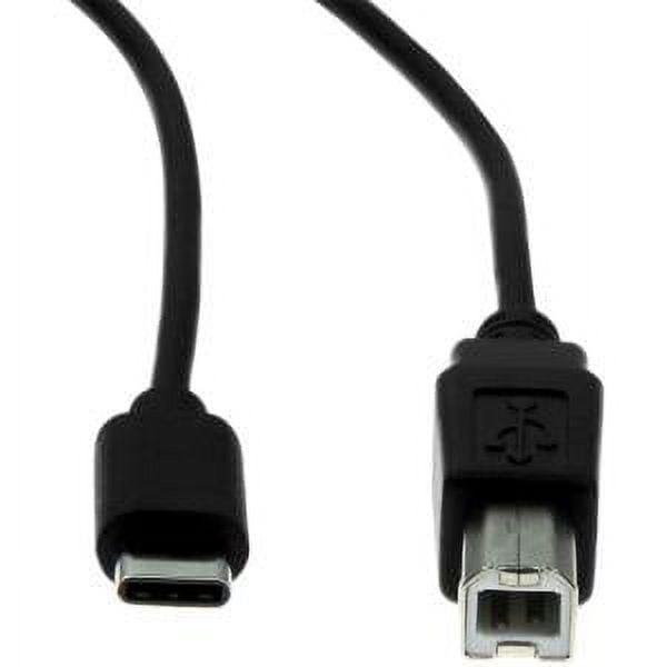 3FT/1M USB-C TO USB-B CABLE M/M USB 2.0 USB-C TO USB-B M/M BLACK ...