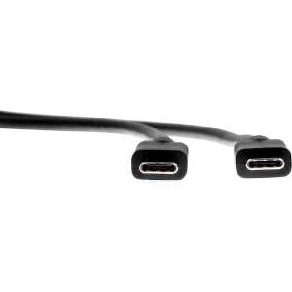 3FT/1M USB-C TO USB-C M/M CABLE USB 2.0 TYPE-C M/M BLACK - Walmart.com