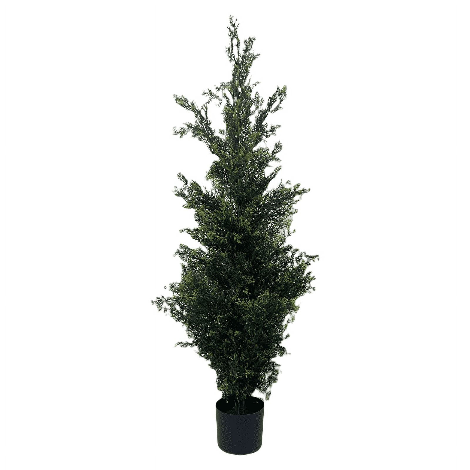 3FT Artificial Cedar Tree, Artificial Topiary Cedar Plants Potted Tree ...
