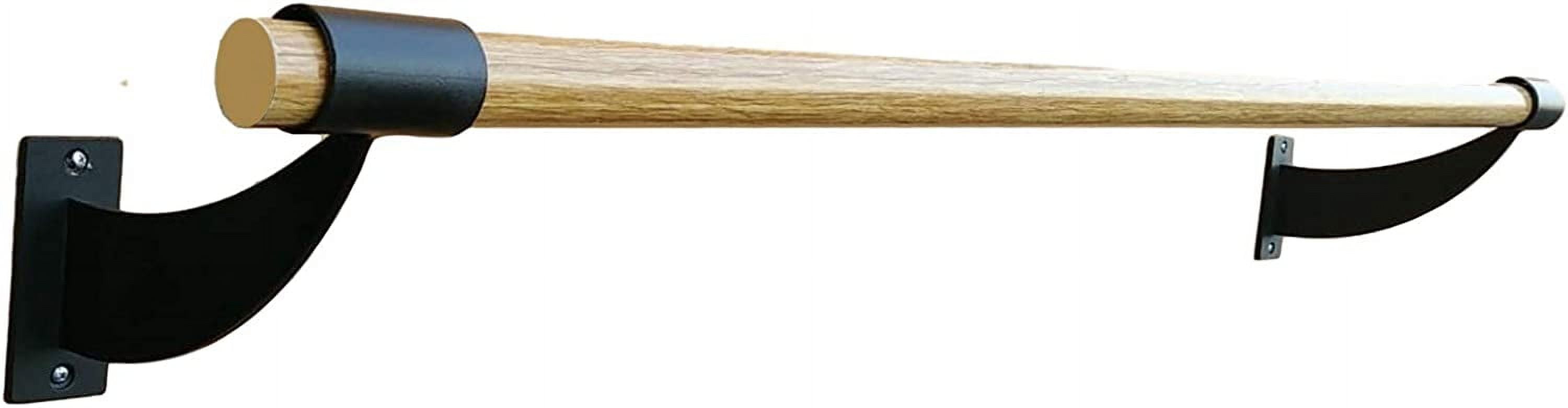 3FT Ballet Barre System with 2 Ballet Brackets 1.67" Diameter, Wall ...