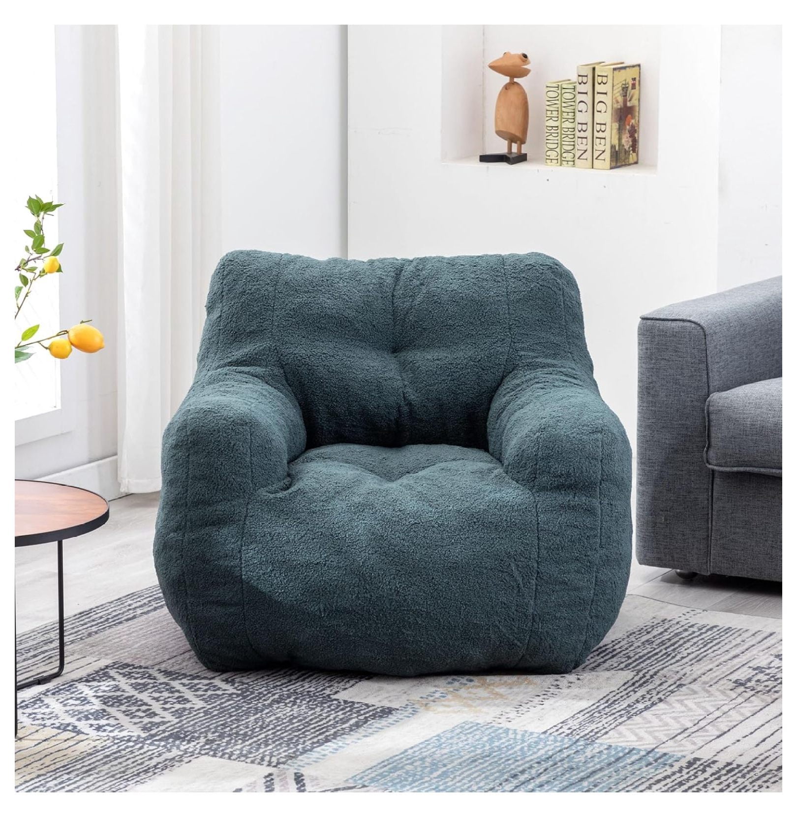 3FT Bean Bag Chair for Adult and Kids (with Filler) Furniture Giant ...