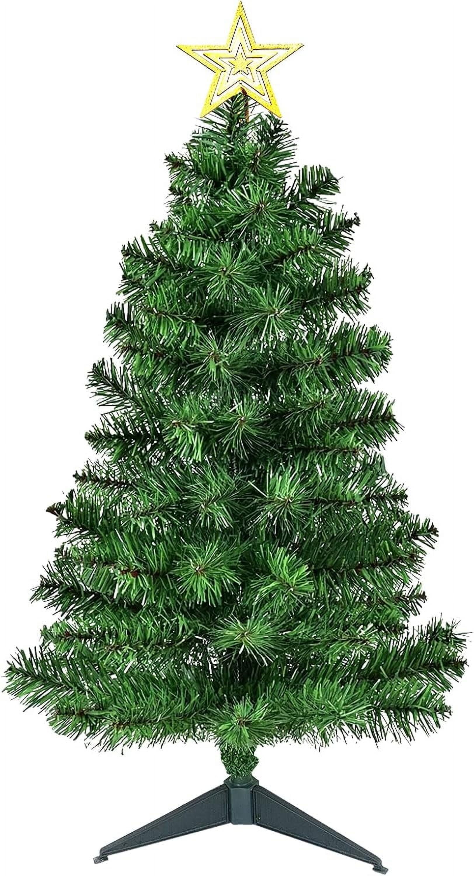3FT Premium Hinged Artificial Holiday Small Mini Christmas Tree for ...