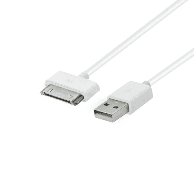 Apple 3FT USB 30-Pin Fast Charge & Sync Cable for iPhone 4 4S 3GS, iPad ...