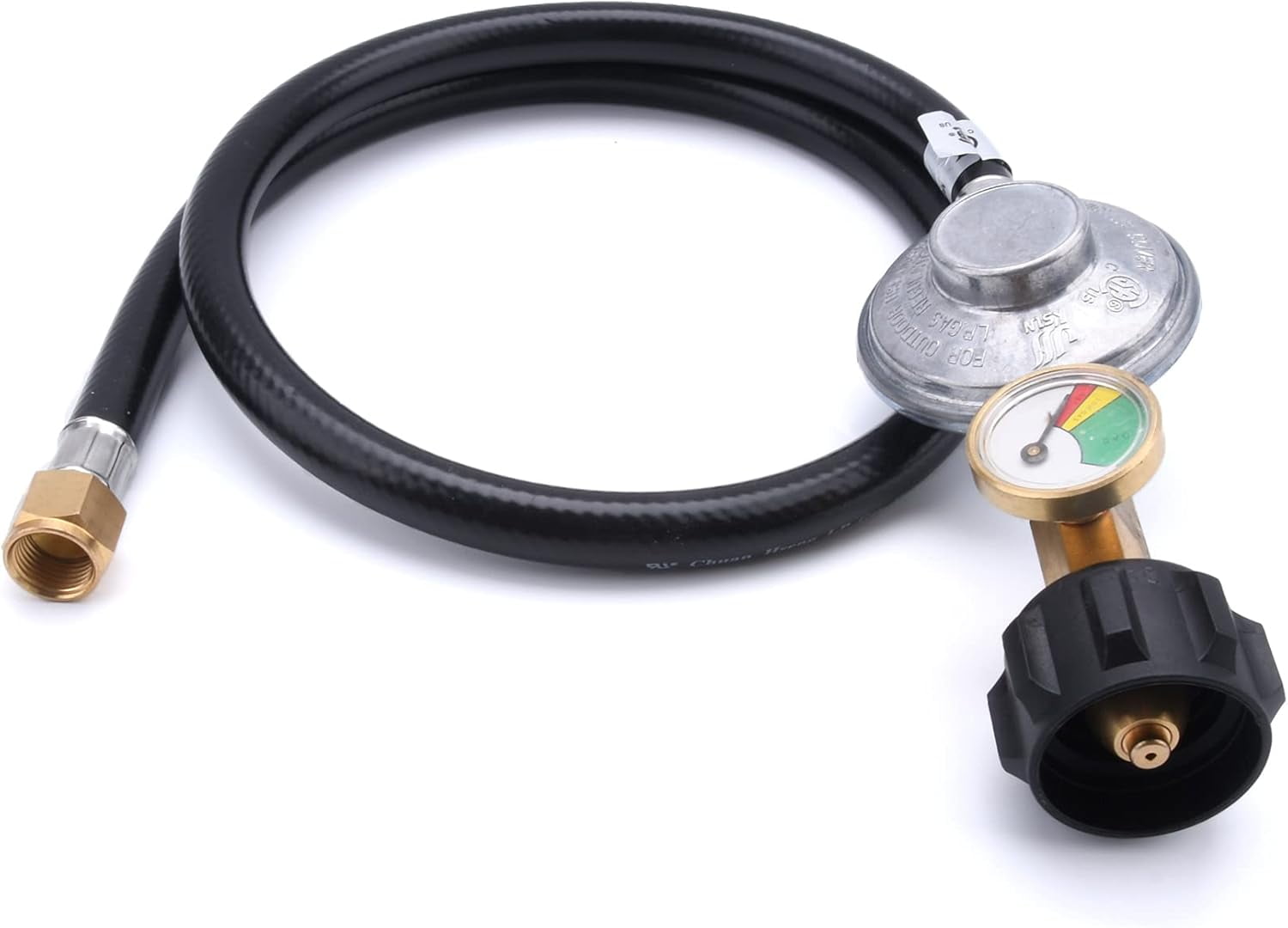 3Feet Low Pressure Propane Regulator and Hose Replacement for Weber Gas ...