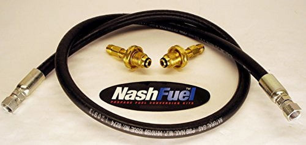 3Ft Propane Male POL M.POL Adapter Hose Assembly Tank Transfer Soft ...