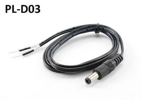 3Ft Security Camera Dc Power Plug To Open End Pigtail Wires ...