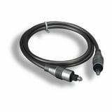 3Ft Toslink 5.0Mm Male To Male Digital Optical Audio Cable S/Pdif Dts ...