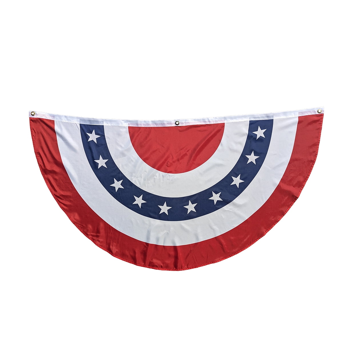 3Ft x 6Ft US American Flag Bunting Red White Blue Outside Banner USA ...