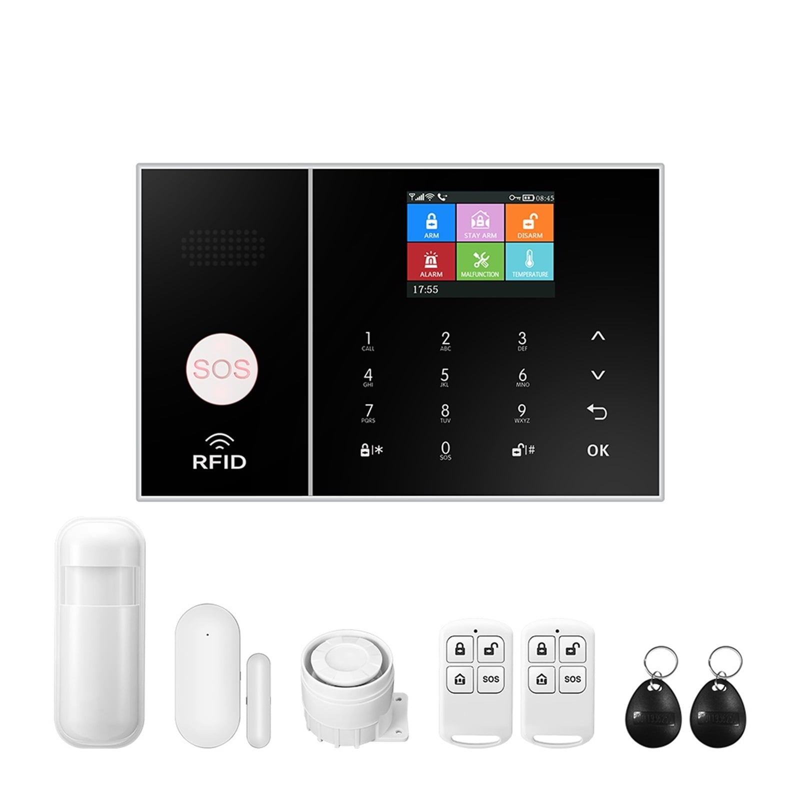 3G 4G Wireless Home Alarm Tuya Burglar Alarm Kits Security Alarm System ... 3G 4G Wireless Home Alarm Tuya Burglar Alarm Kits Security Alarm System ...