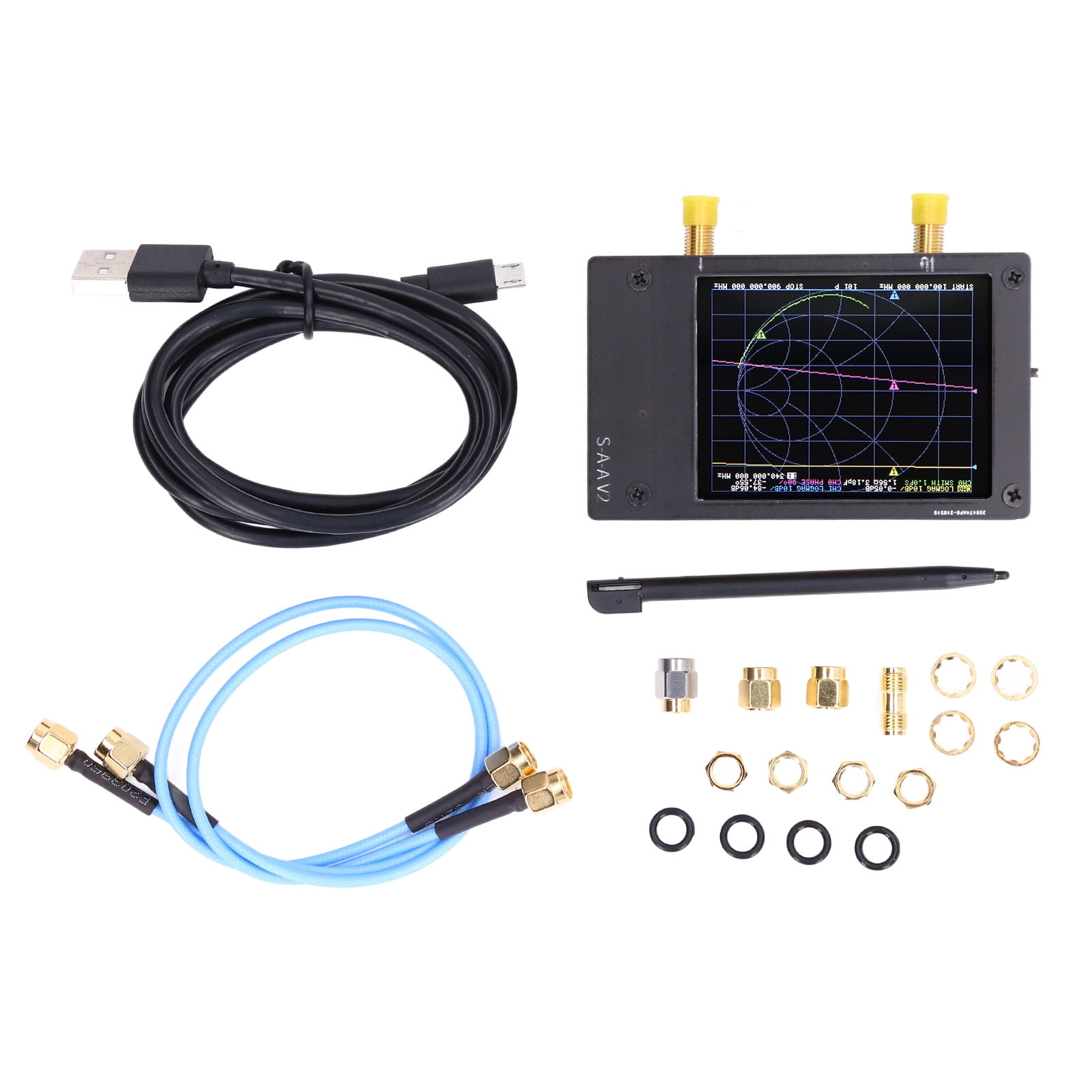 3GHz Vector Network Analyzer for Shortwave, HF, VHF, UHF Bands with 2.8 ...
