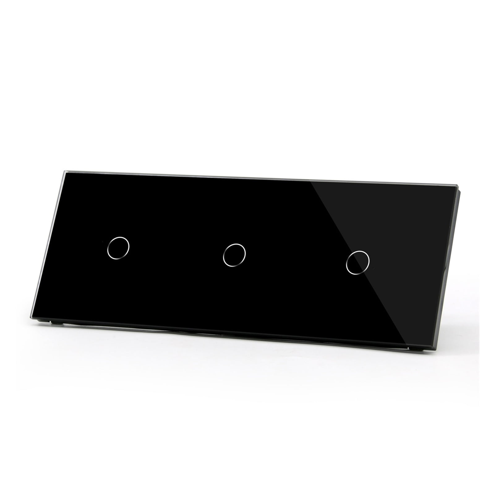 3Gang 1Way Wall Touch Switches Standard Light Switch Crystal Triple ...