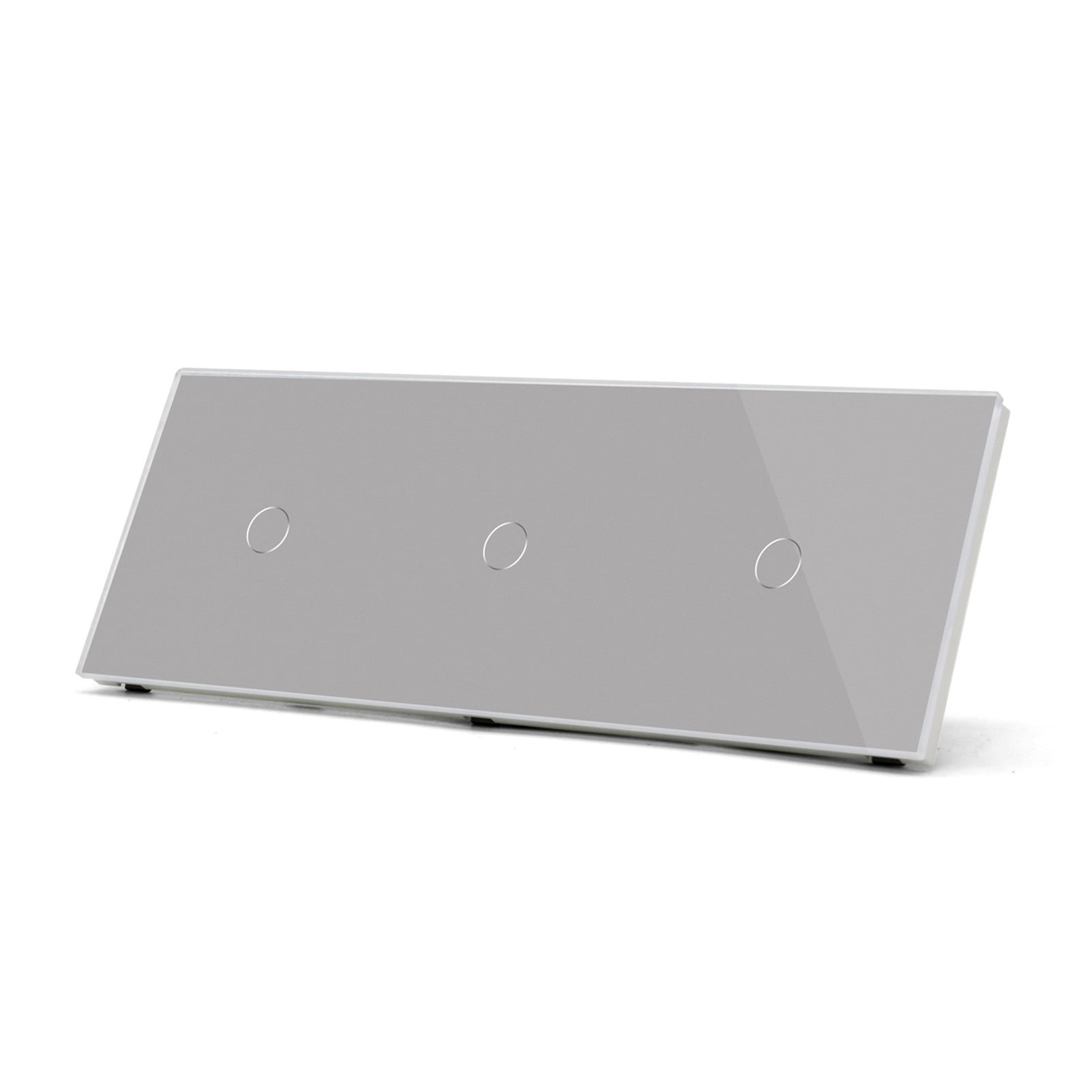 3Gang 1Way Wall Touch Switches Standard Light Switch Crystal Triple ...