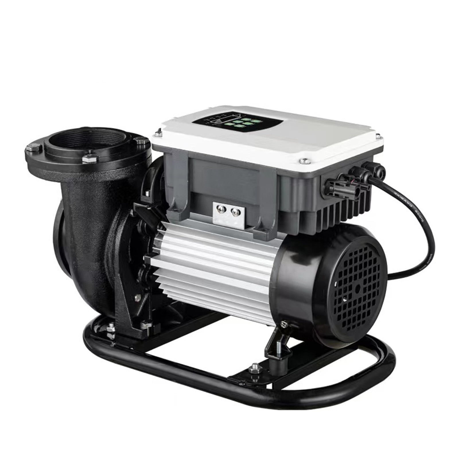 3HP 3'' Solar Dam Water Pumping System For Ranch Farm Livestock Big ...