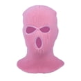 3Hole Knitted Full Face Cover Ski Mask Winter Balaclava Warm Knit Full ...