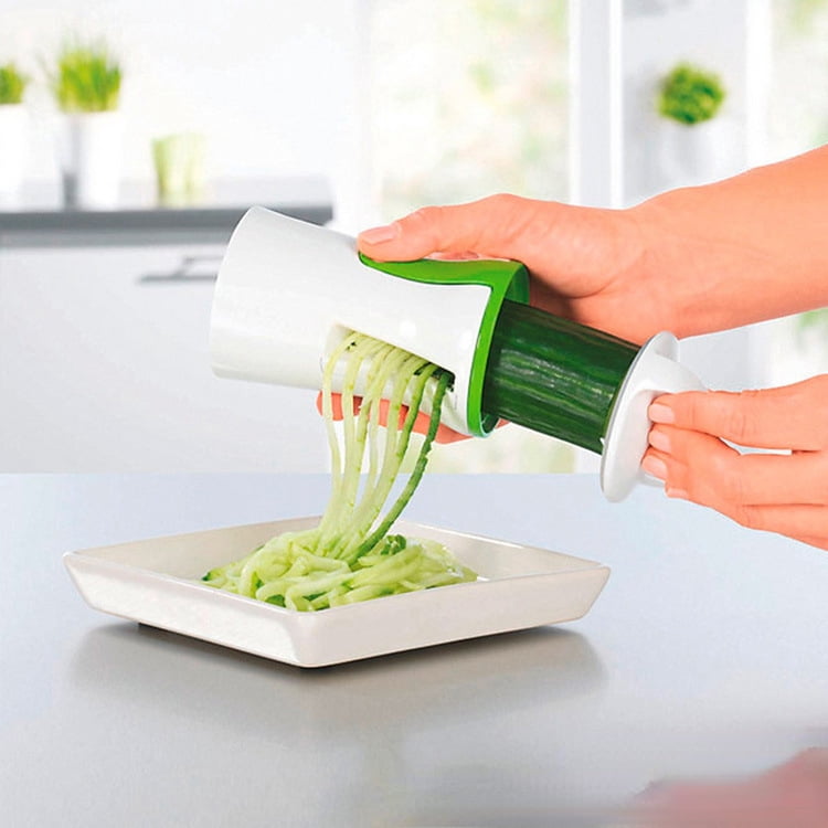 3IN1 Handheld Vegetable Spiralizer Slicer Veggie Carrot Spiral Slicer ...