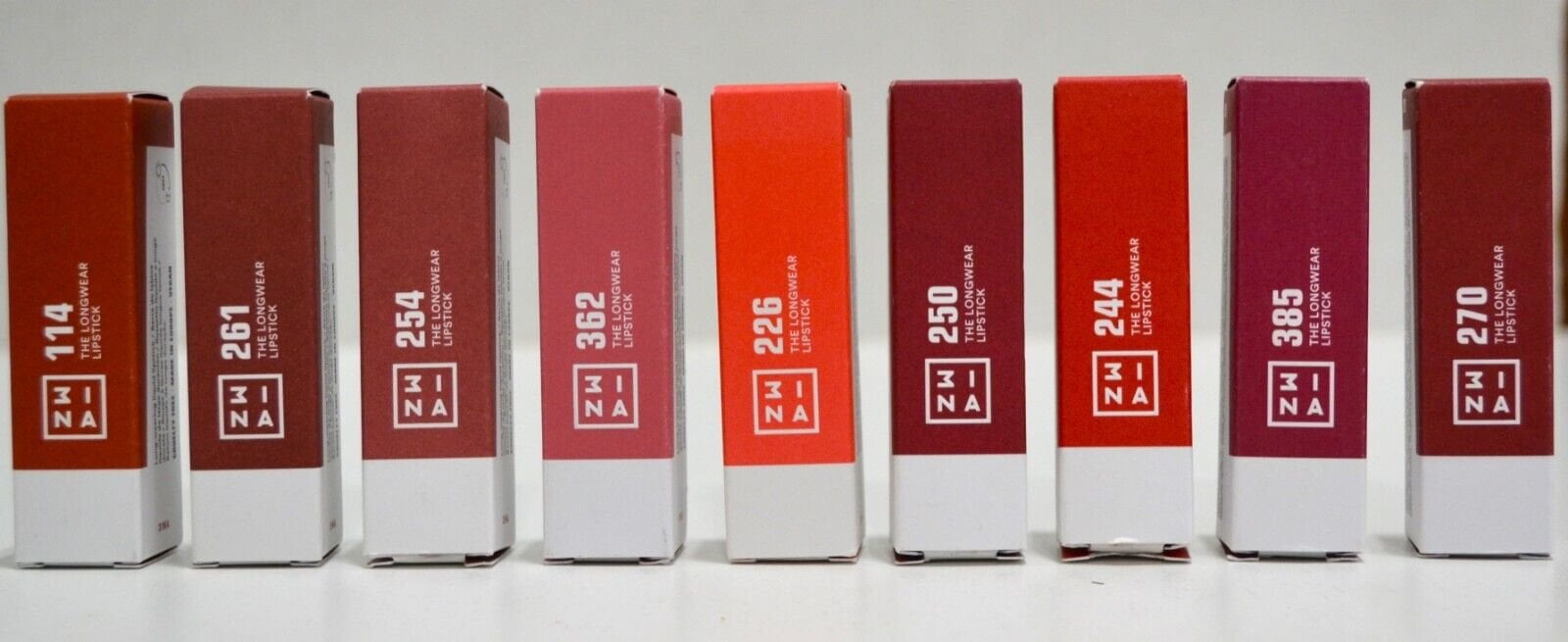 3INA The Longwear Lipstick Cruelty Free Vegan Makeup .20 fl oz Beauty ...