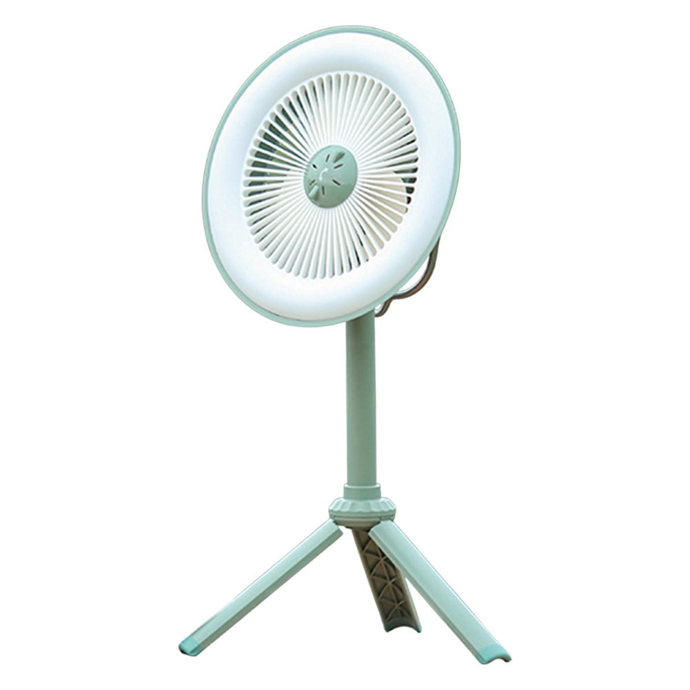 3In 1 Portable Electric Fan Rechargeable Led Lighting Tripod 2400Mah ...