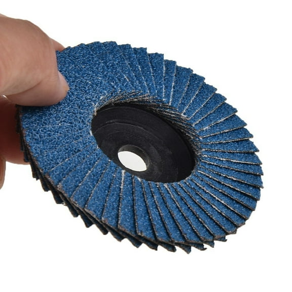 TLEEP 6Pcs Strip Discs, Flap Grinding Discs Set, 115mm Angle Grinder ...